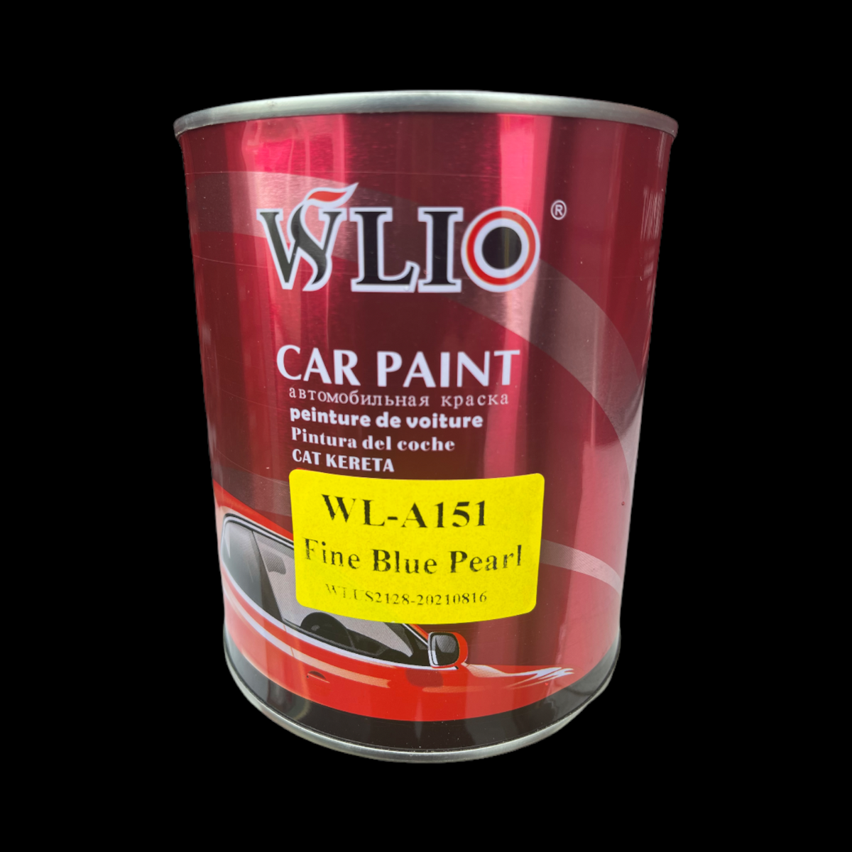 Fine Blue Pearl Quart Basecoat Polyester 1:1 Car Auto Body Paint – Mulod