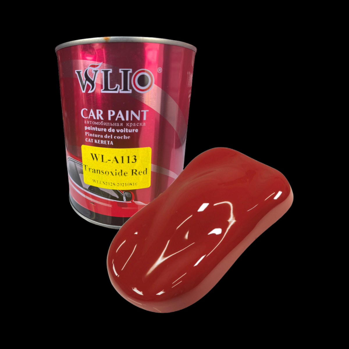 Transoxide Red Quart Basecoat Polyester 1:1 Car Auto Body Paint – Mulod