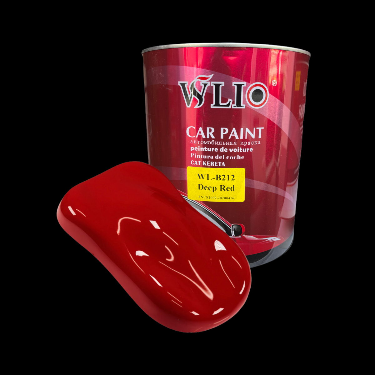 Super Gloss Deep Red Gallon Single Stage Polyurethane 4:1 Car Auto (Pa ...