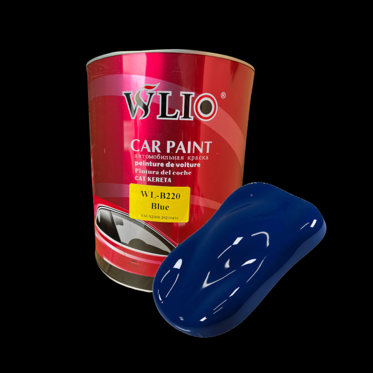 Super Gloss Blue Gallon Single Stage Polyurethane 4:1 Car Auto (Paint ...