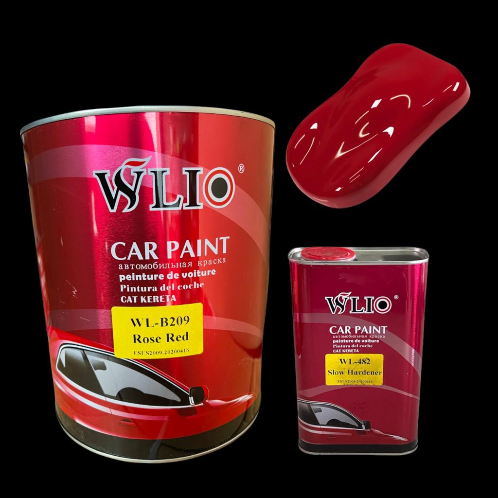 Super Gloss Rose Red Gallon Kit Single Stage Polyurethane 4:1 Car Auto ...